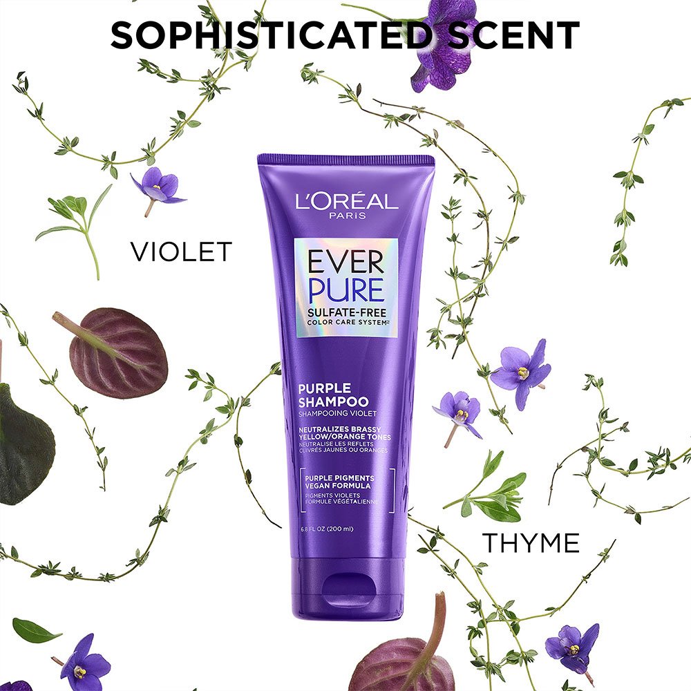 Ever Pure Sulfate-Free Purple Shampoo & Conditioner Set - L’Oréal Paris