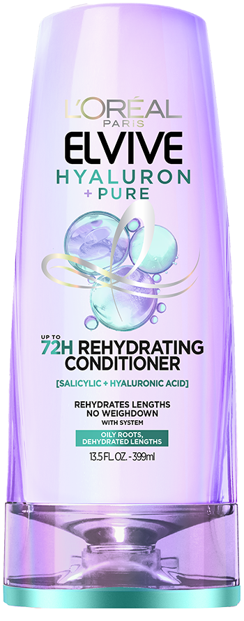 Acondicionador Hyaluron + Pure Rehydrating Conditioner for Oily Hair ...