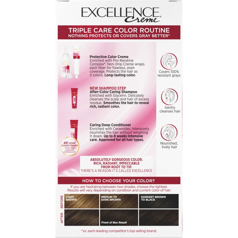 Excellence Creme Gray Hair Coverage Hair Color - L’Oréal Paris