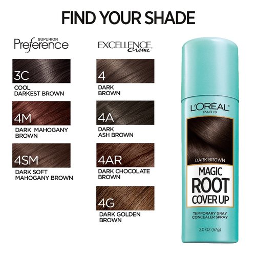 Magic Root Cover Up - Gray Hair Concealer Spray - L’Oréal Paris