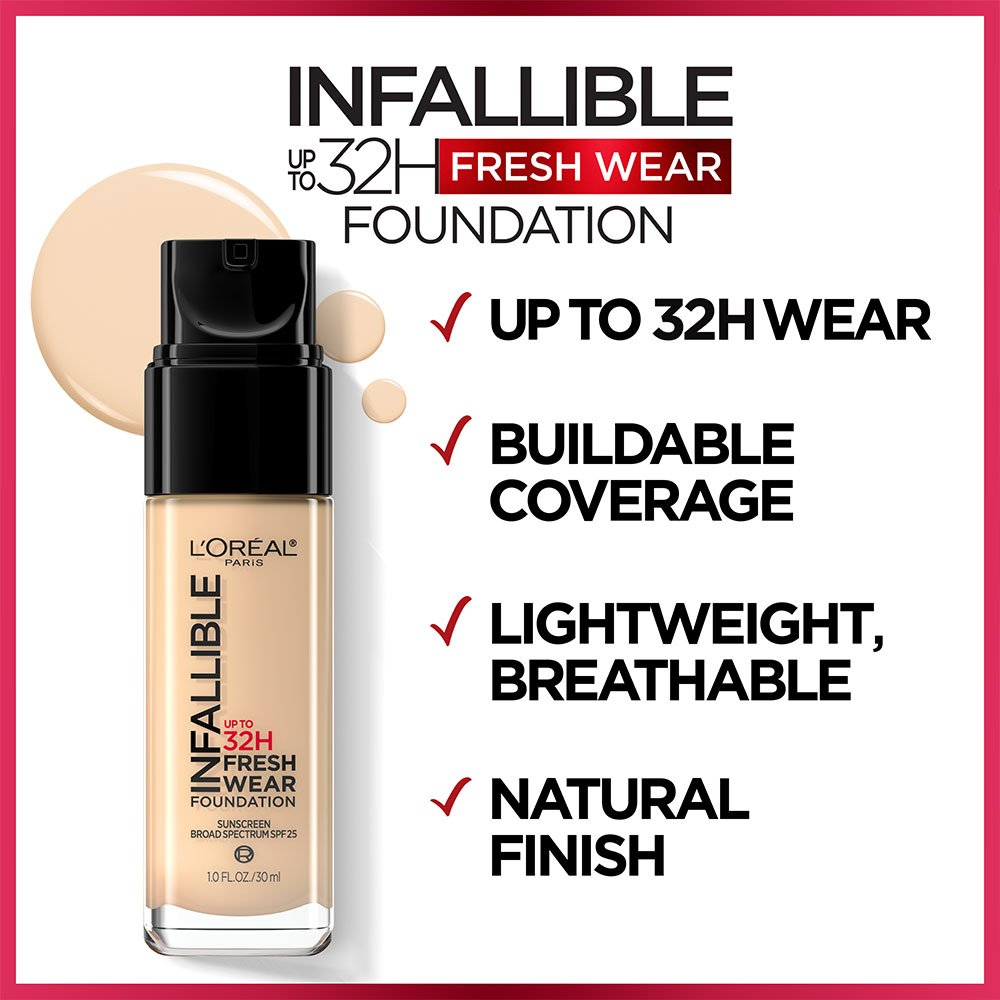 Infallible 32 Hour Lightweight Fresh Wear Foundation - L’Oréal Paris