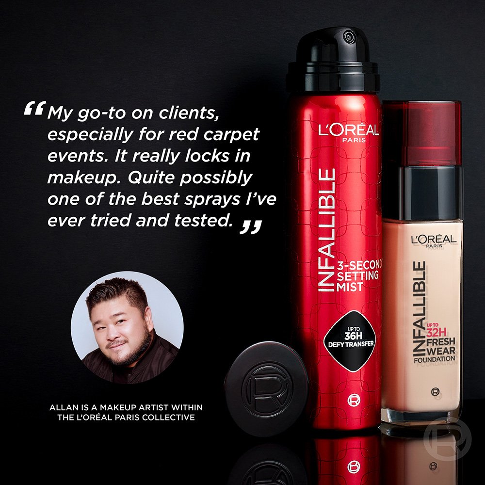 Infallible 3-Second Setting Mist Spray - L'Oréal Paris