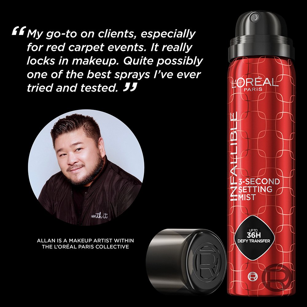 Infallible 3-Second Setting Mist Spray - L'Oréal Paris