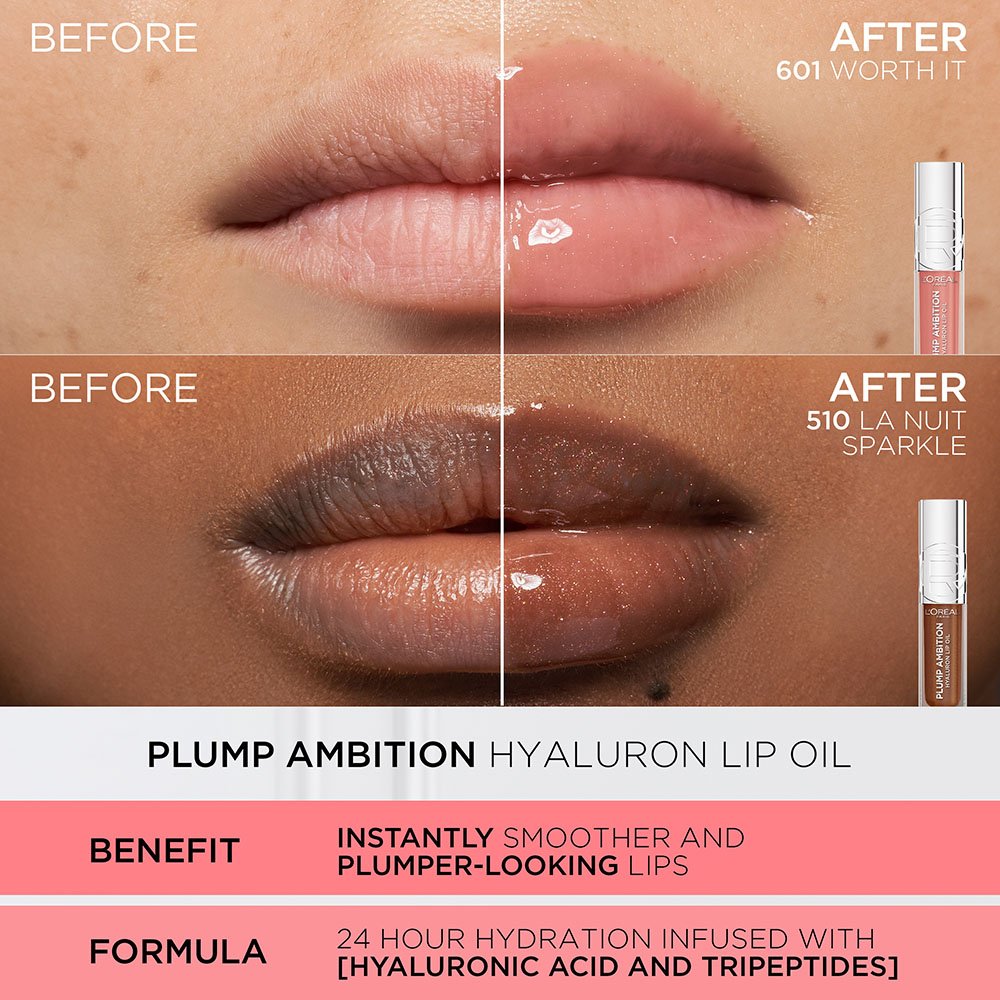 Plump Ambition Hyaluron Lip Oil - L’Oréal Paris