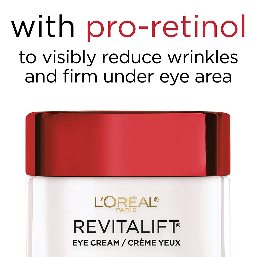 L’Oréal Revitalift Anti-Wrinkle & Firming Eye Cream con pro-retinol