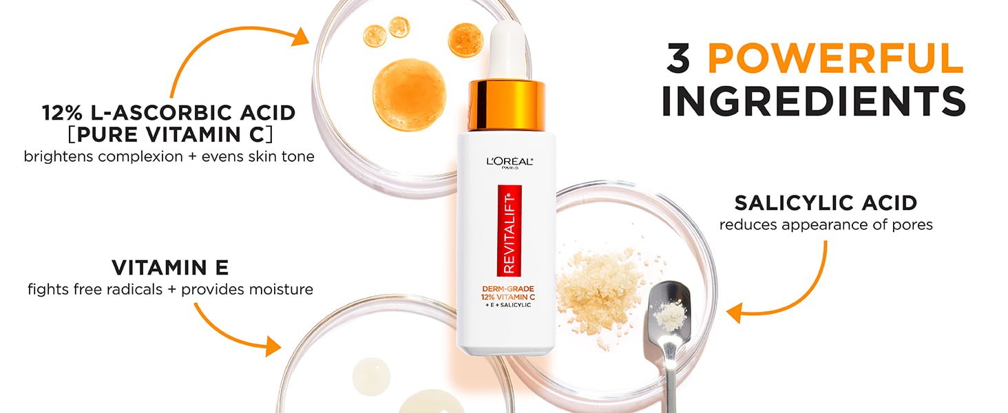 Revitalift 12% Pure Vitamin C Face Serum - L’Oréal Paris