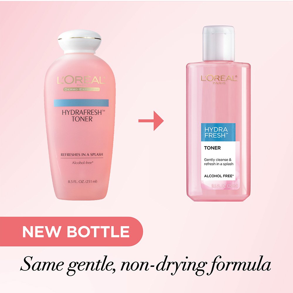 HydraFresh Exfoliating & Moisturizing Face Toner - L’Oréal Paris
